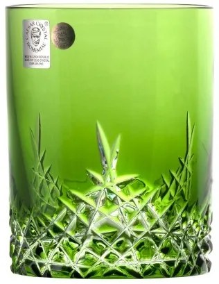 Sklenička New Milenium, barva zelená, objem 320 ml