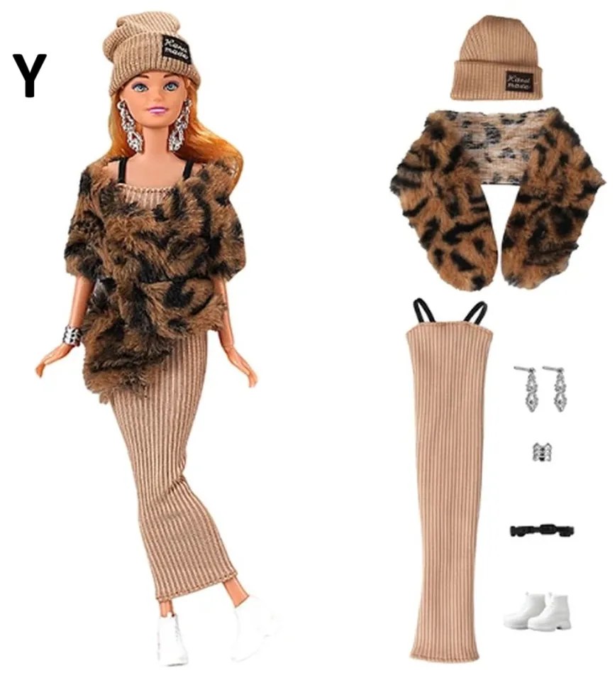 Šatičky pro panenku Barbie (30 cm) Varianta: Y