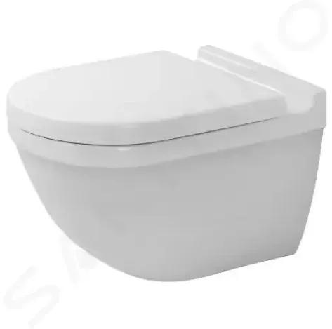 DURAVIT - Starck 3 Závěsné WC, s HygieneGlaze, bílá (2225092000)