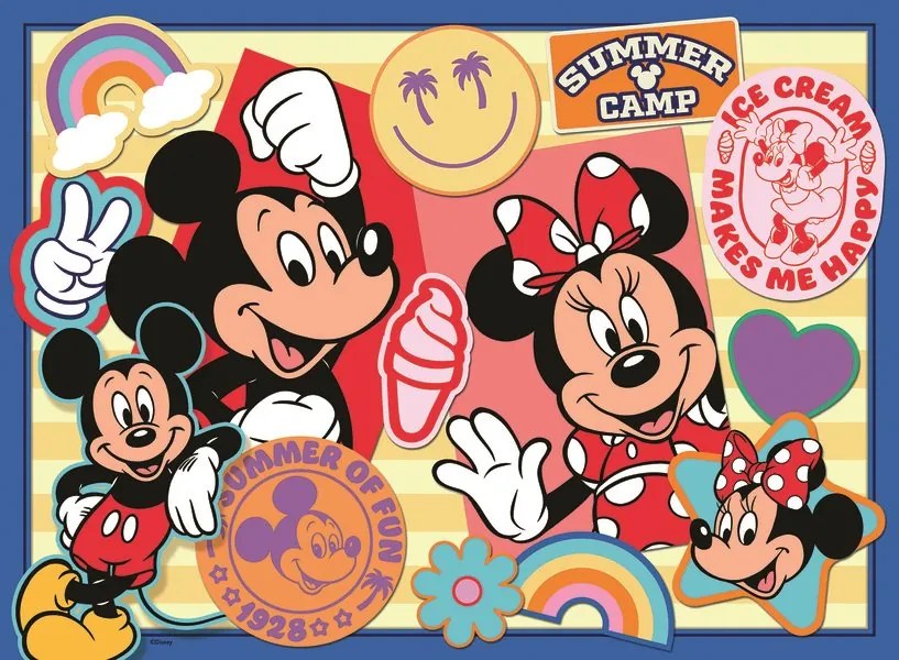Ravensburger 120041368 mickey a minnie na výletě