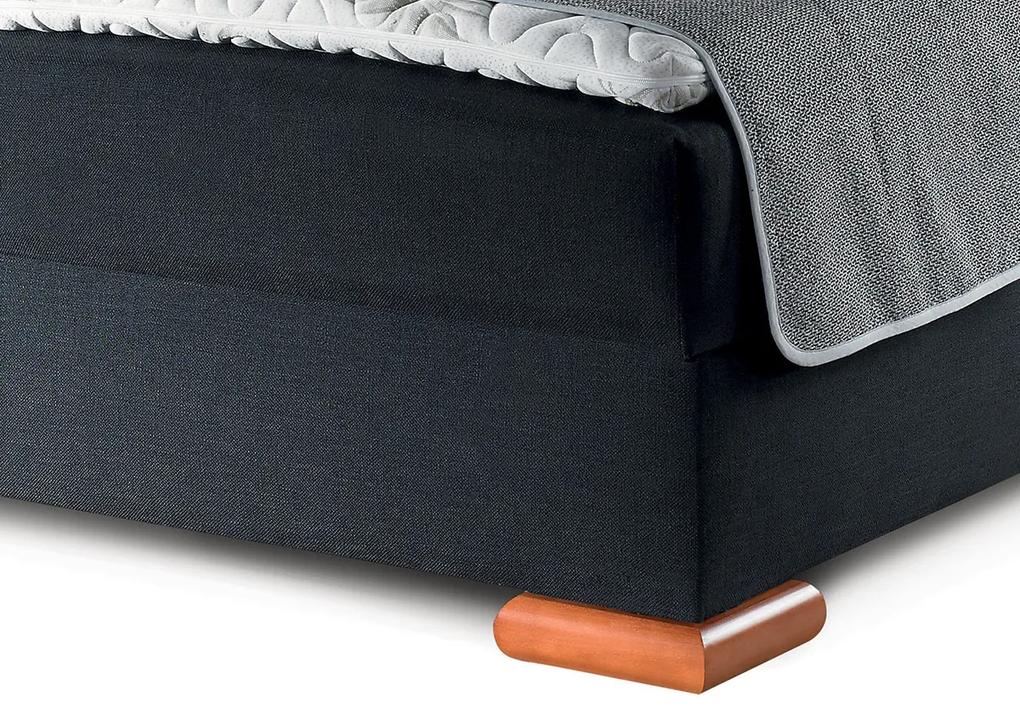 NEW DESIGN postele Boxspring postel CORALO s úložným prostorem, 160×200 cm, matrace a rošt v ceně Velikost postele: 160 × 200 cm