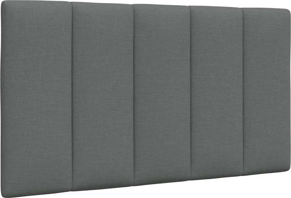 Rám postele bez matrace Hanko tmavě šedá 80 x 200 cm textil 3310350