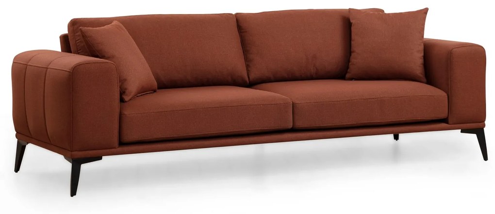 Atelier del Sofa 3-místná pohovka Kenzo 3 - Tile Red, Červená