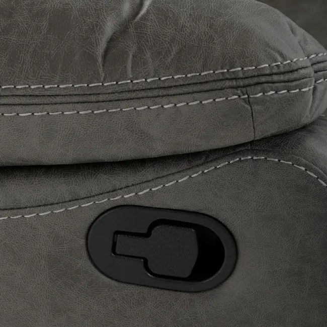 Polohovací křeslo šedé TV-4092 GREY3