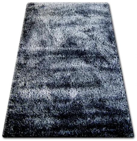 Makro Abra  Kusový koberec SHAGGY NARIN P901 černý krémový fialo 140 x 190