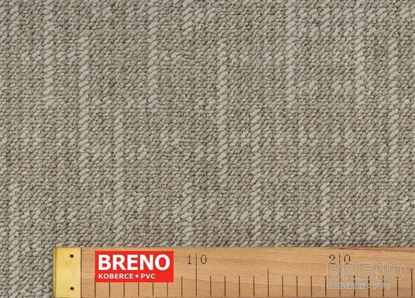 Breno Metrážový koberec LINEN 150, šíře 400 cm, Béžová