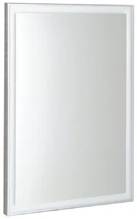 Sapho Luminar - Zrcadlo v rámu s LED osvětlením 600x800 mm, chrom NL557