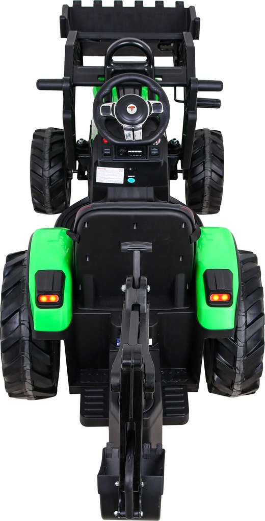 Ramiz Traktor s přívěsem 720-T zelený