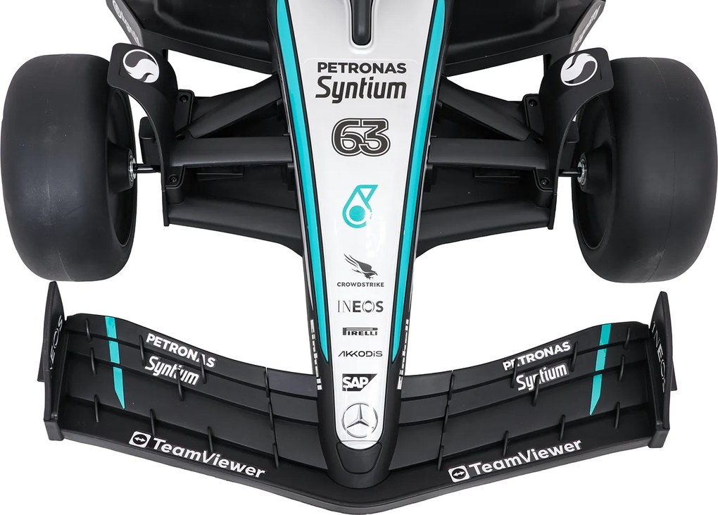 Ramiz Formule AMG Petronas F1 elektrické autíčko pro děti černé na dálkové ovládání + ovladač R/C