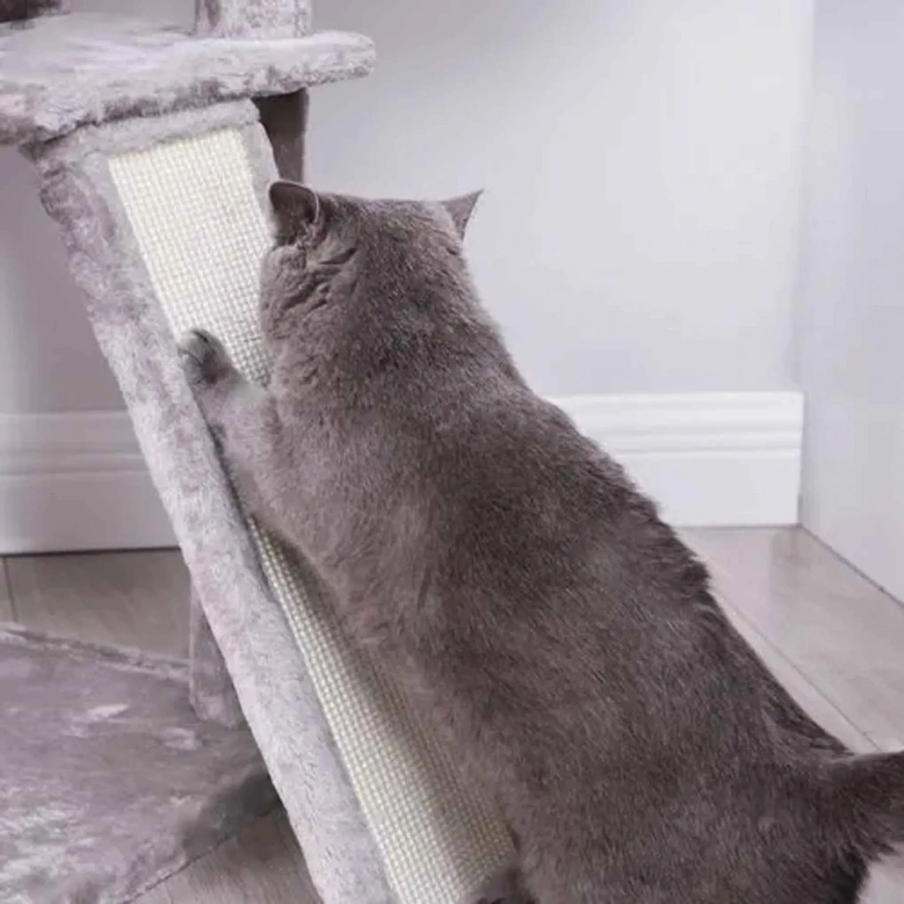 Kočičí škrabadlo Sandic 168 cm světle šedé