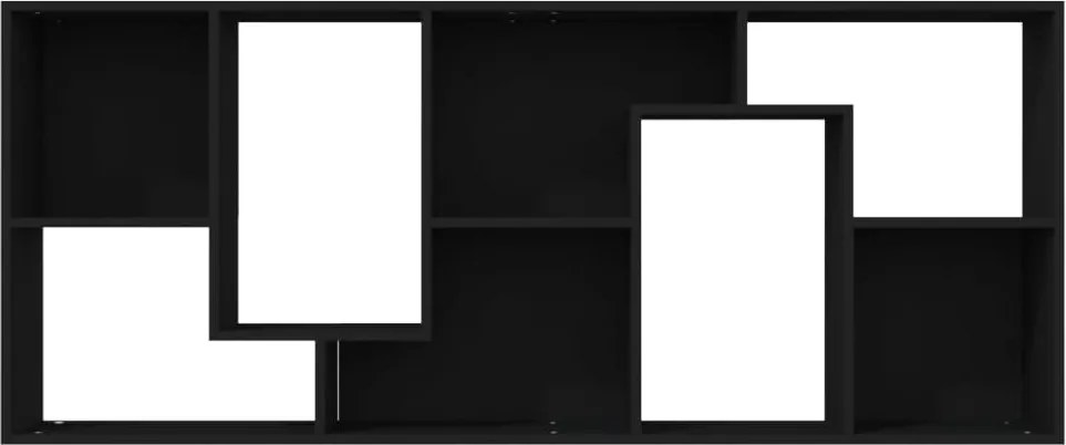 vidaXL Knihovna 67 x 24 x 161 cm dřevotříska [801878] Barva: Bílá