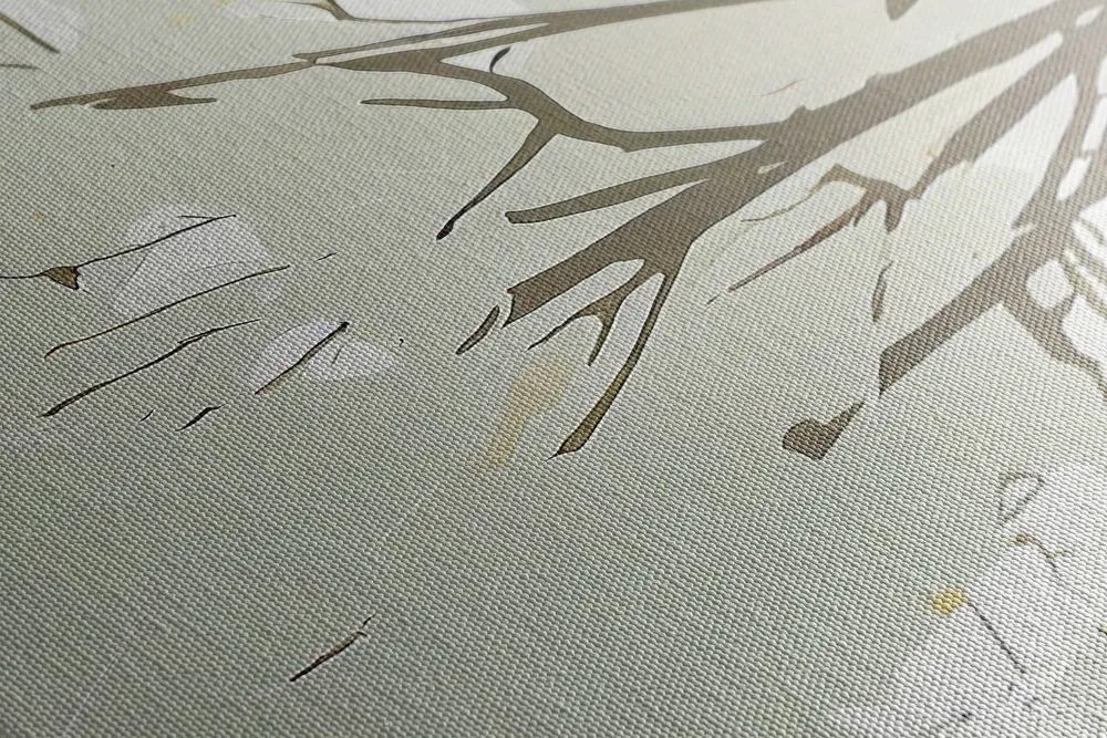 Obraz zelená koruna stromu - 40x120