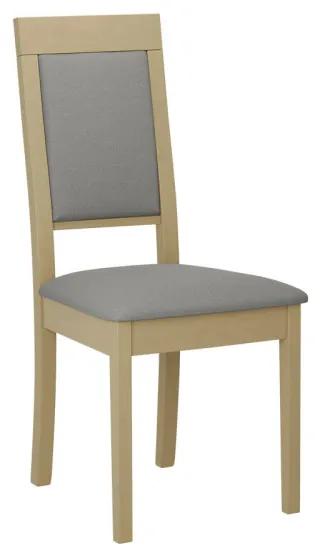 Čalouněná jídelní židle Heven XIII, Barva dřeva: černý, Potah: Zetta 297