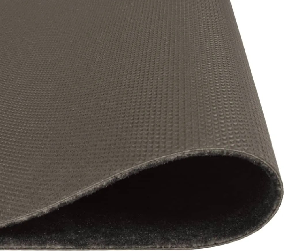 Kuchyňský koberec omyvatelný Vaření černý 45 x 150 cm samet 136549