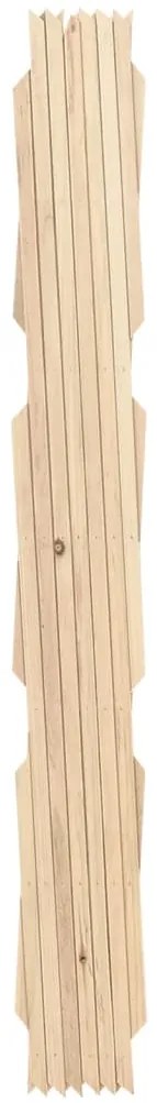 vidaXL Trelážové ploty 5 ks masivní jedlové dřevo 180 x 80 cm [316422] Barva: Hnědá