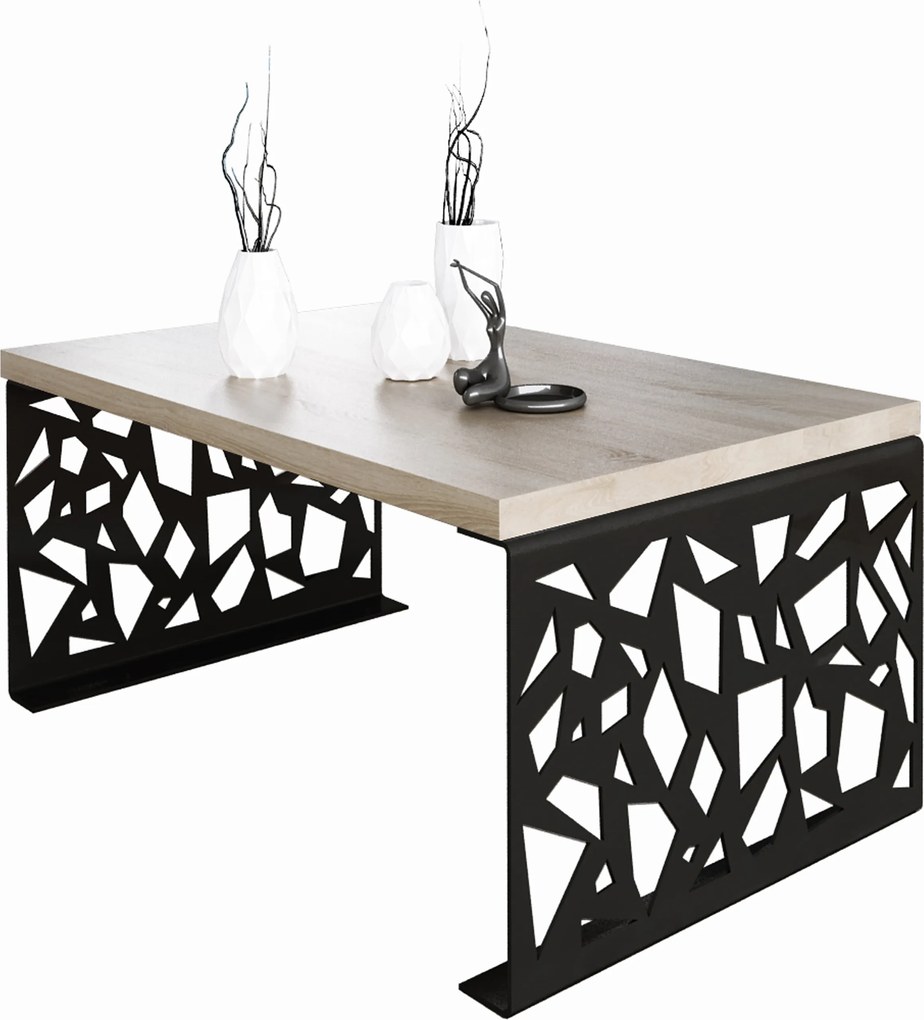 ADRK Furniture Konferenční stolek SEMARA 100x60 CT-SEM-B-S