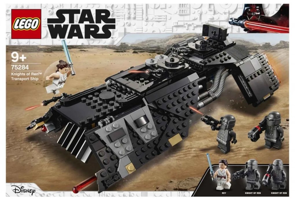Lego stavebnice lego star wars tm 75284 přepravní loď rytířů z renu