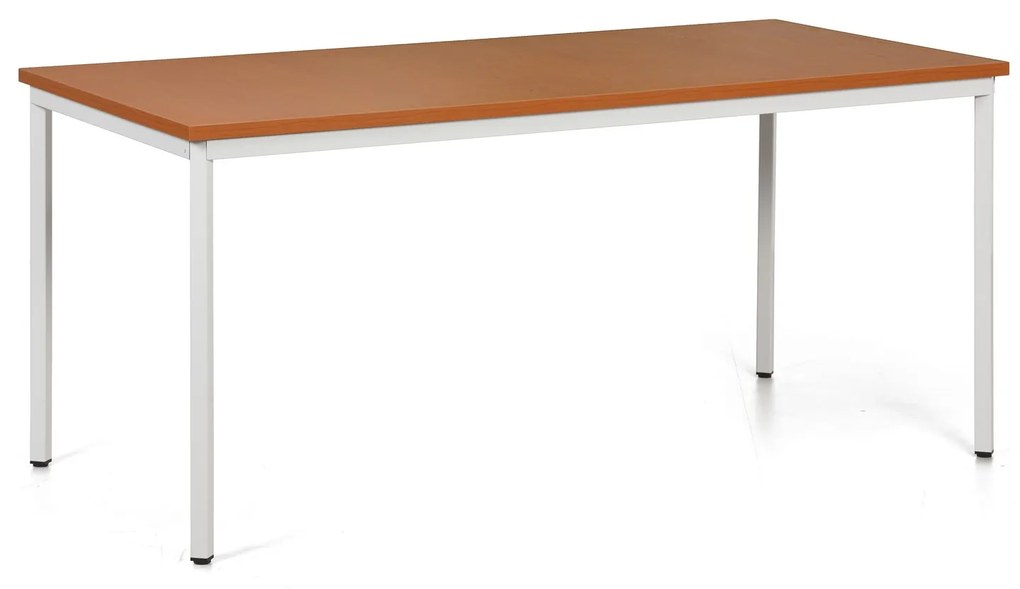 Jídelní stůl TRIVIA, 160x80 cm, šedá podnož, třešeň