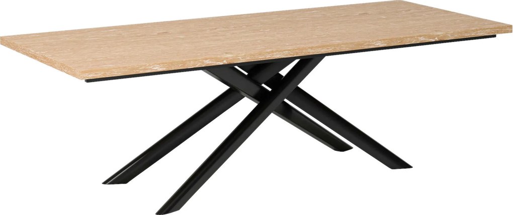 XXXLutz JÍDELNÍ STŮL, buk, divoký dub, černá, barvy dubu, 240/100/75 cm Joop! - Jídelní stoly - 002408028311