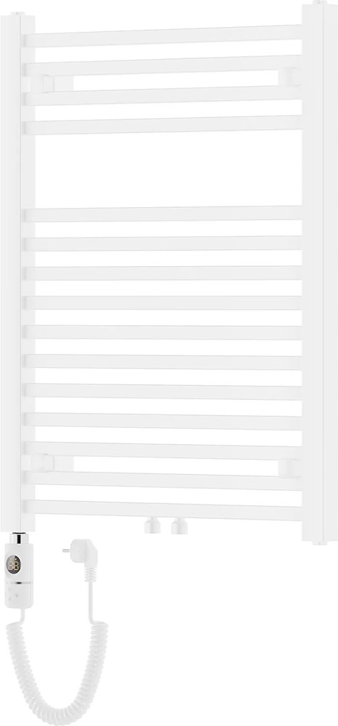 Mexen Pluton, elektrické topné těleso 800x600 mm + topná tyč 600 W, bílá, W106-0800-600-2600-20