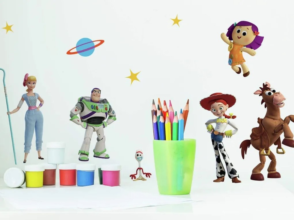 Nálepky na stěnu s Disney motivem TOY STORY