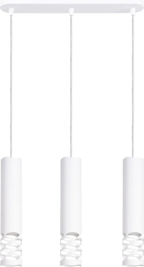 Sollux Lighting Závěsné svítidlo LIRO 3L bílé
