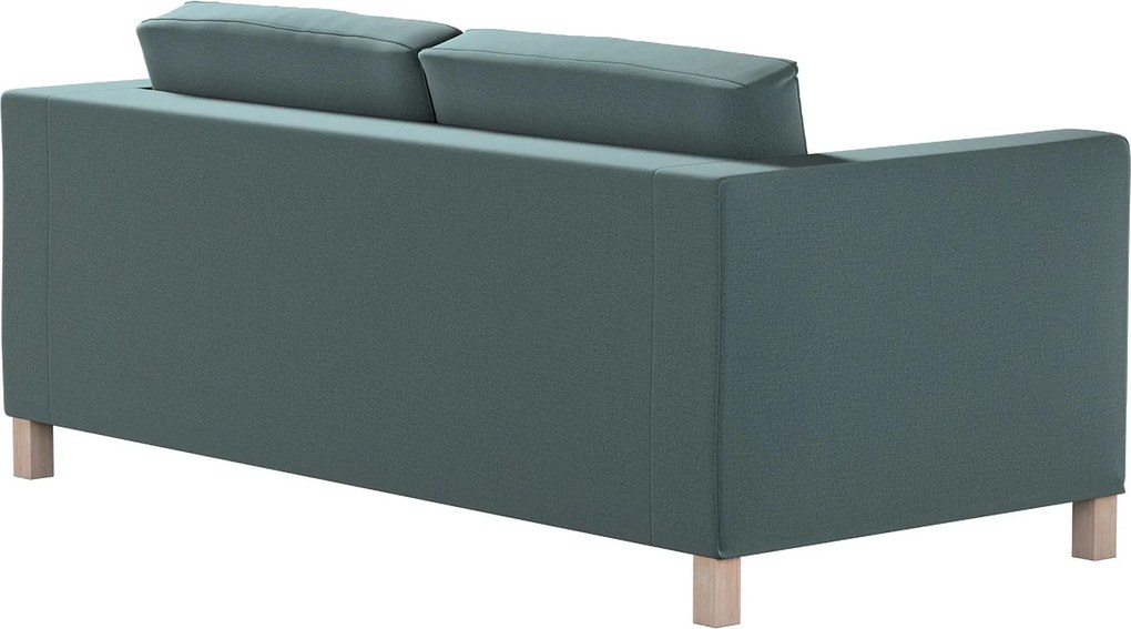 Potah na pohovku IKEA  Karlanda rozkládací, krátký barva zelená látka sametová