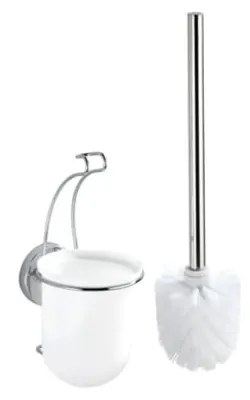 Samodržící toaletní kartáč Wenko Vacuum-Loc, nosnost až 33 kg