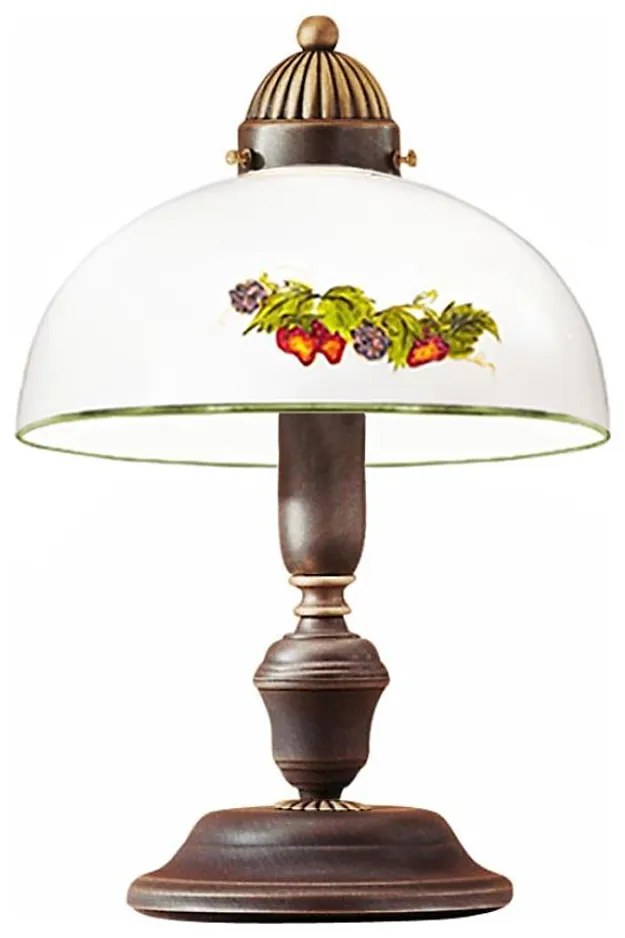 Kolarz 731.73.121 - Stolní lampa NONNA 1xE14/60W/230V víno/jahody