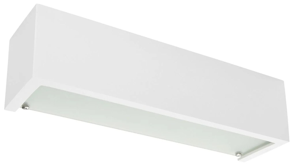Linea Light Gypsum_W2 sádrové svítidlo se svícením dolu a nahoru, 15W LED 3000K, délka 33cm