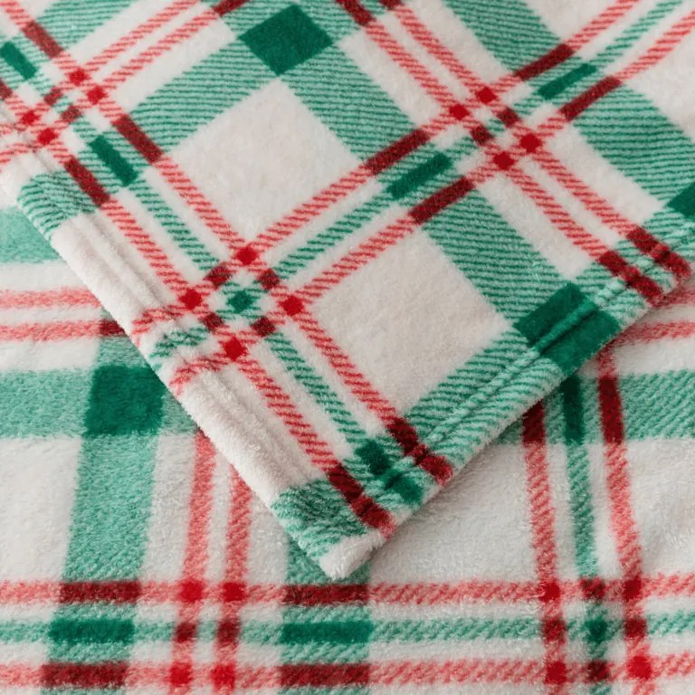 Mikroplyšová deka WINTER PLAID, barevná Rozměr: 150 x 200 cm