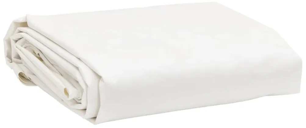 Plachta bílá 1,5 x 2 m 650 g/m² 156067