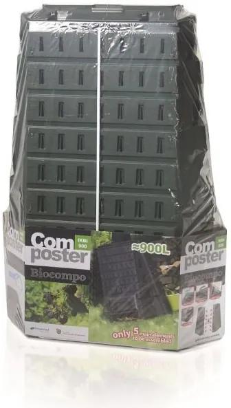 Zahradní kompostér Biocompo 900L černý