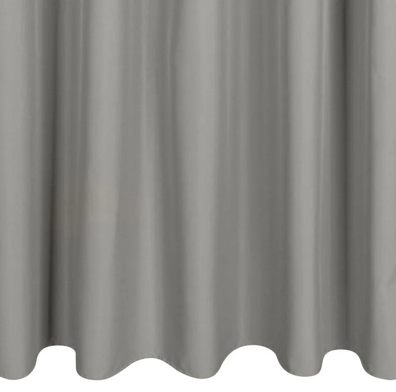 Nepromokavý stříbrný závěs na terasu GARDEN 155x220 cm