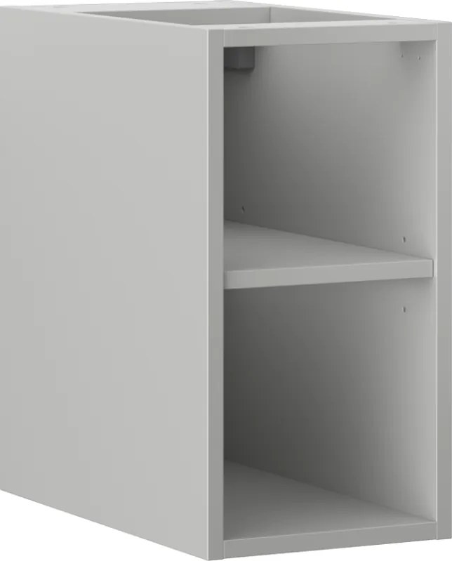 Mexen Box-A, otevřená skříňka s policí 25 cm, šedá matná, 91AX2-0250-470-0-62