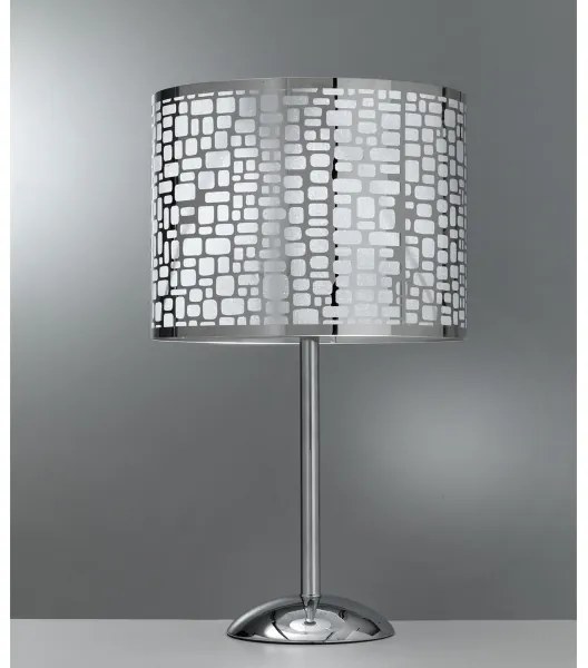 ONLI - Stolní lampa BRUCE 1xE27/15W/230V 52 cm matný chrom