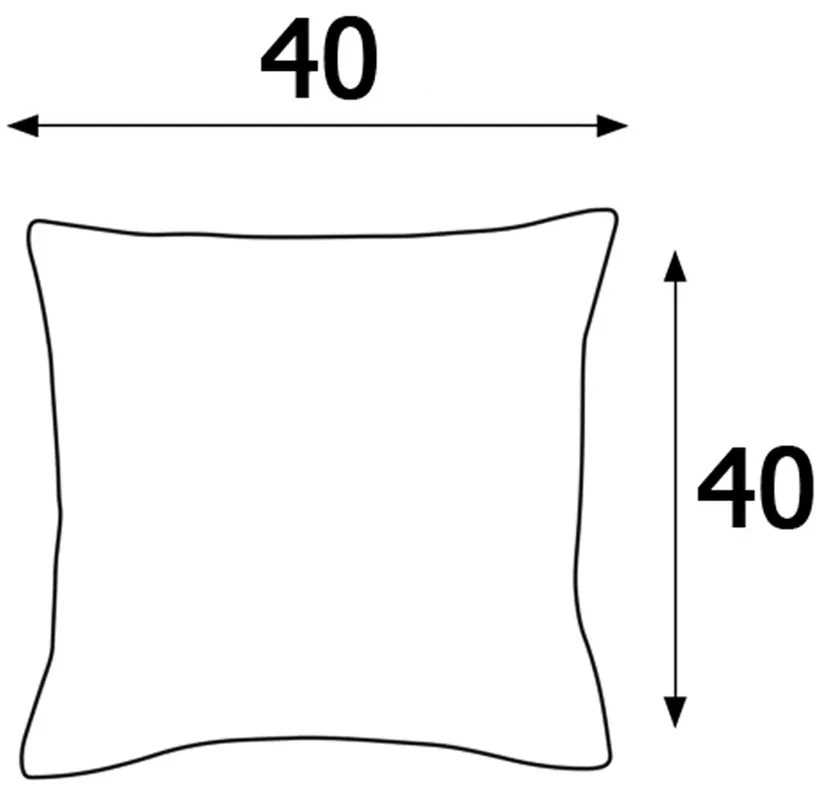 SATÉNOVÝ DEKORAČNÍ POVLAK NA POLŠTÁŘ SATYNLOVE 40X40 CM TMAVĚTYRKYSOVÁ