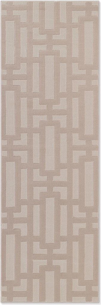 ELLE Decoration, Běhoun Perles 106189 Beige Cream z kolekce Elle, 80x240, béžová, ložnice