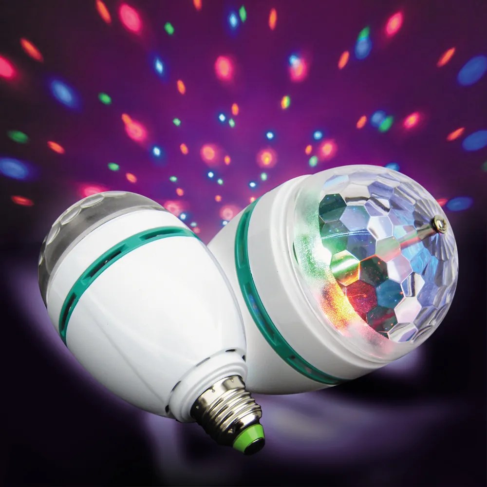 BERGE LED žárovka ATMOSPHERE - E27 - 3W - 230V - RGB