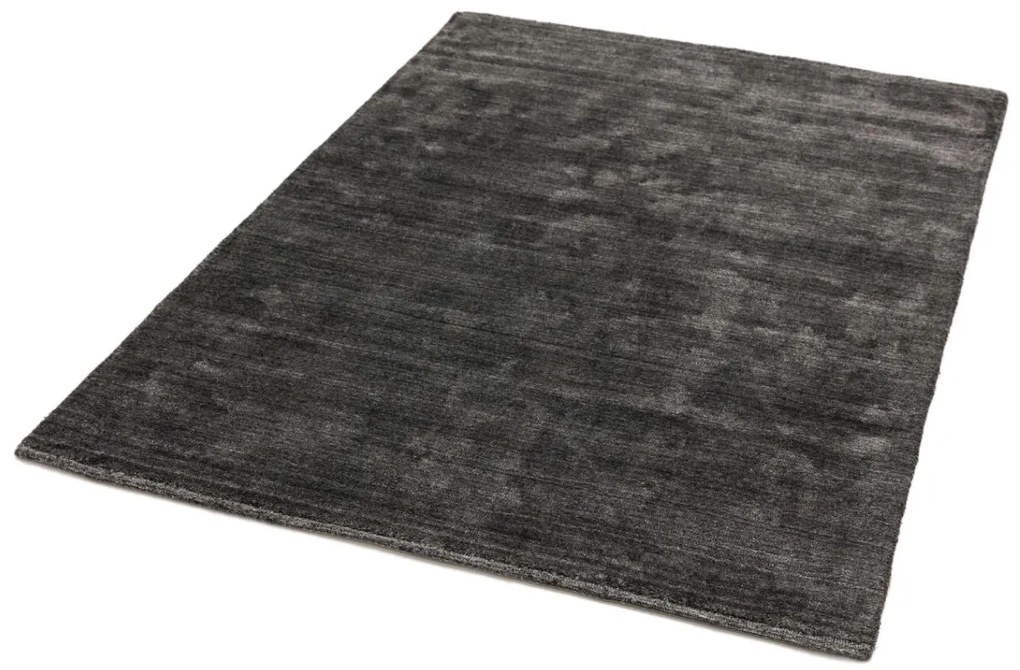 Černý  koberec Chrome Slate Rozměry: 120x180 cm