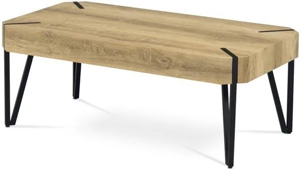 Sconto Konferenční stolek ALVARO bělený dub