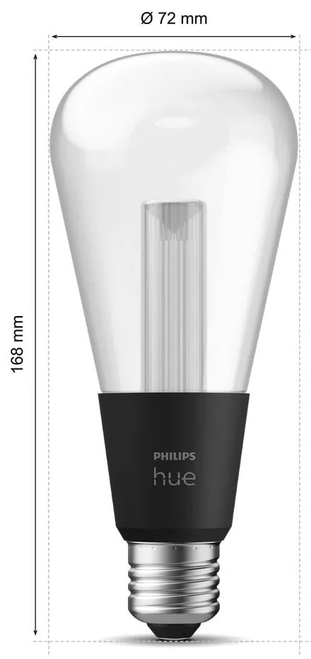 Smart žárovka E27, 7 W LG – Philips Hue