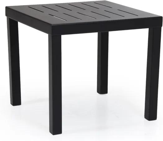 Hliníkový pomocný stolek ANTIBES: bílý hliník