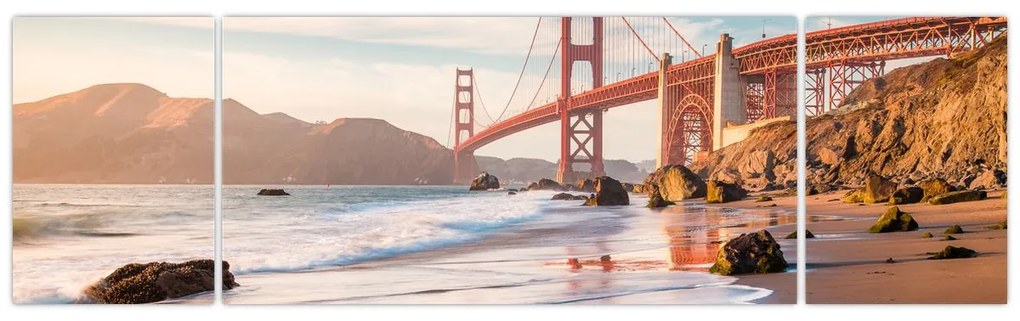 Obraz - Golden Gate Bridge (170x50 cm)