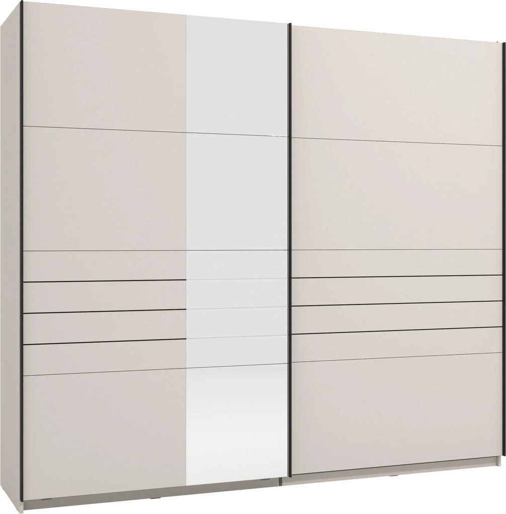 XXXLutz SKŘÍŇ S POSOUVACÍMI DVEŘMI, kašmírová, 245/217,5/60 cm Xora - Šatní skříně - 000834015310
