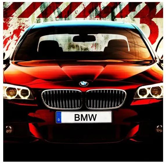 Obraz oranžového BMW (30x30 cm), 40 dalších rozměrů