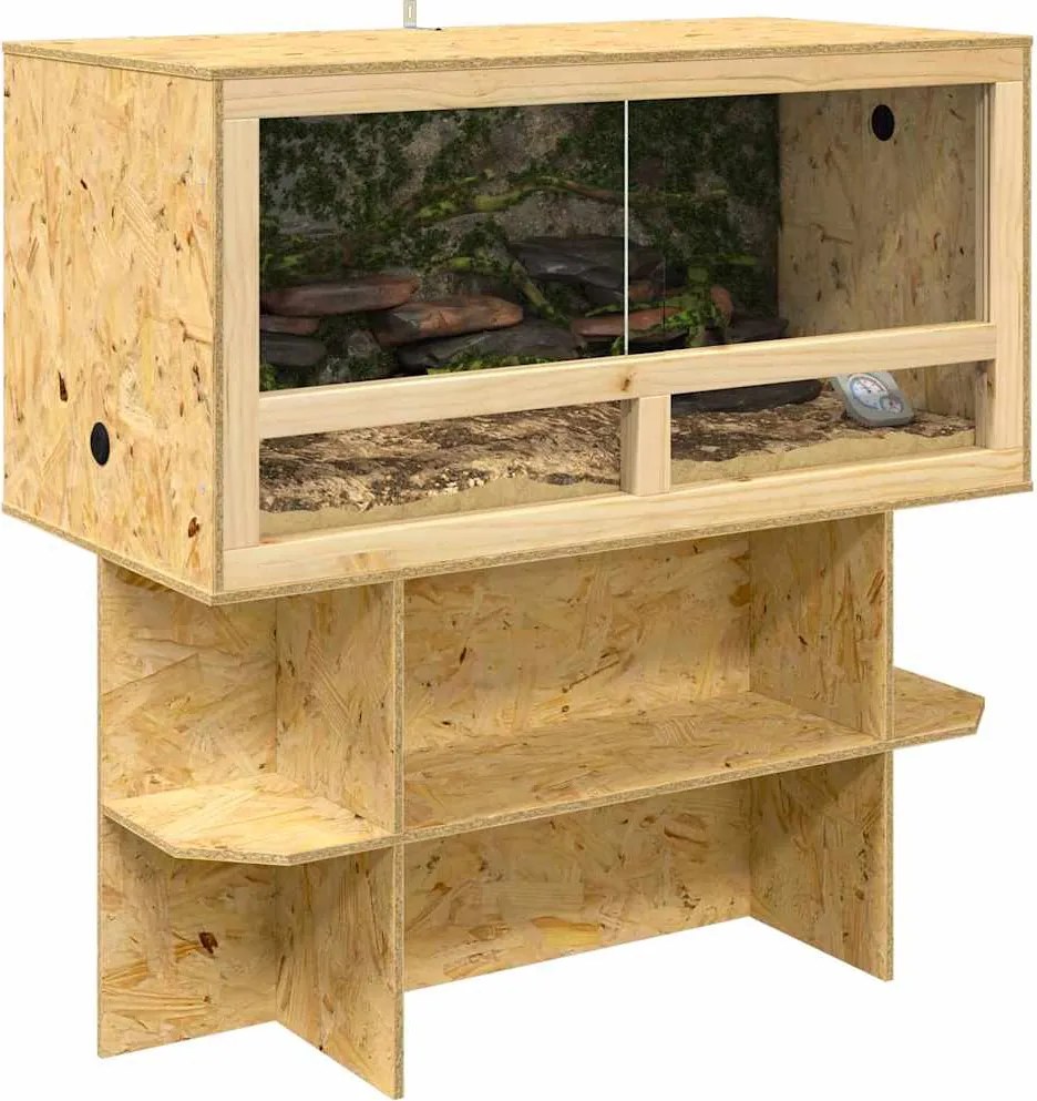 Terárium Hnědá 100 x 50 x 100 cm OSB 3397883