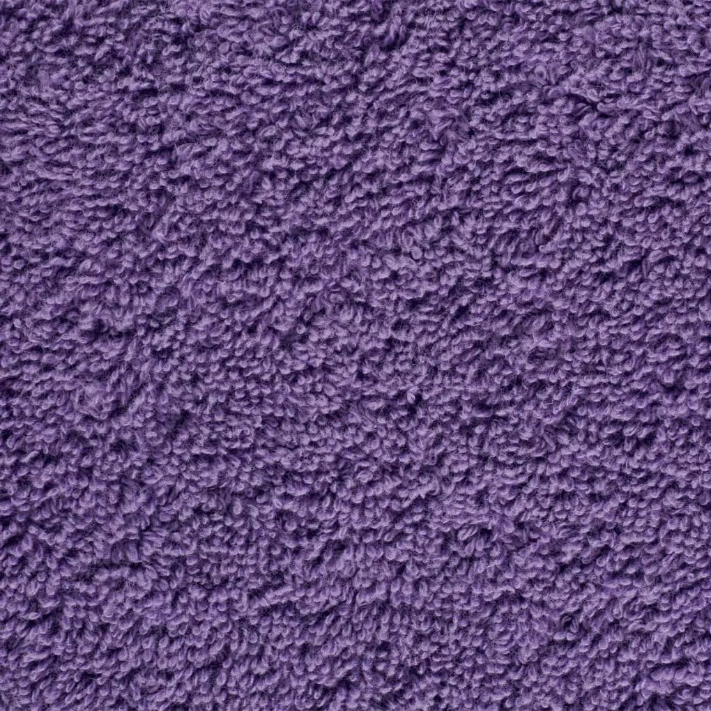 Premium ručníky SOLUND 10 ks fialové 70 x 140 cm 600 g/m² 137358