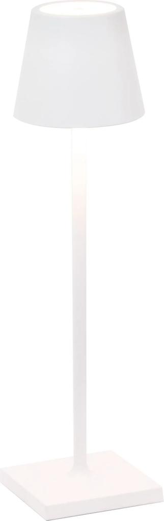 Stolní lampa Poldina Micro 27,5 cm bílá