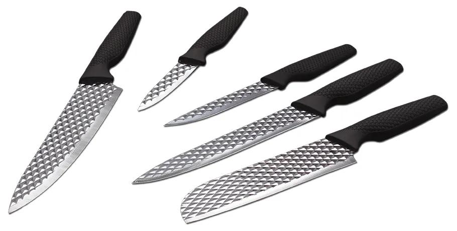 5dílná sada kuchyňských nožů BLACK 21156